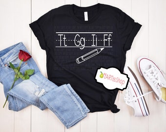 Tt Gg Ii Ff TGIF Funny Teachers Students 2 - Etsy