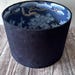 Handmade Double Sided Lampshade, Navy Blue Forest Foliage Pattern ...