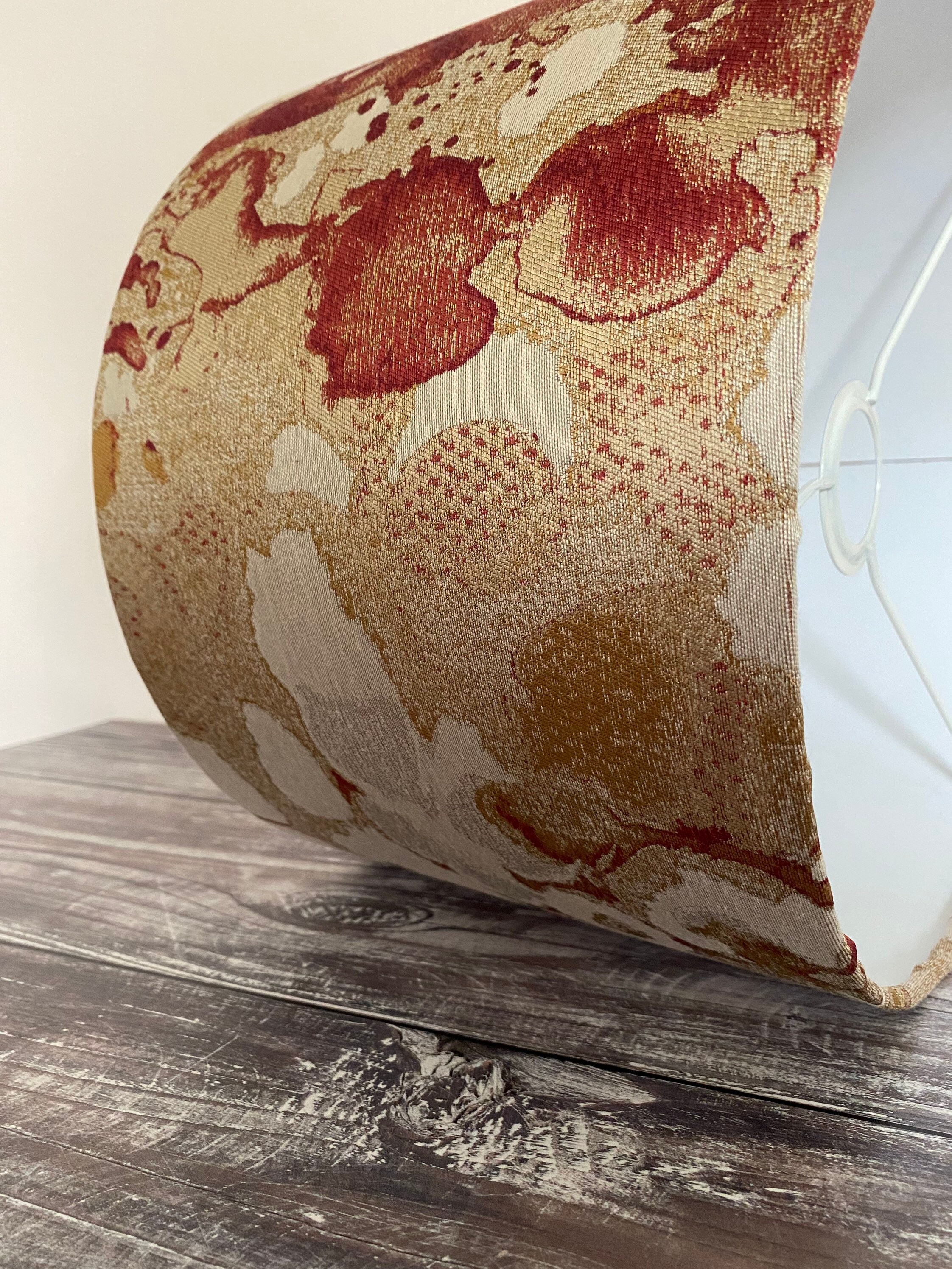 Red Gold Lampshade Table Lampshade Ceiling Lampshade Red - Etsy UK