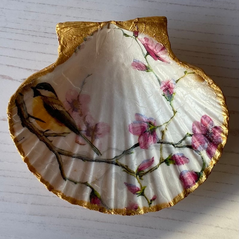 Shell Trinket Dish - Etsy UK