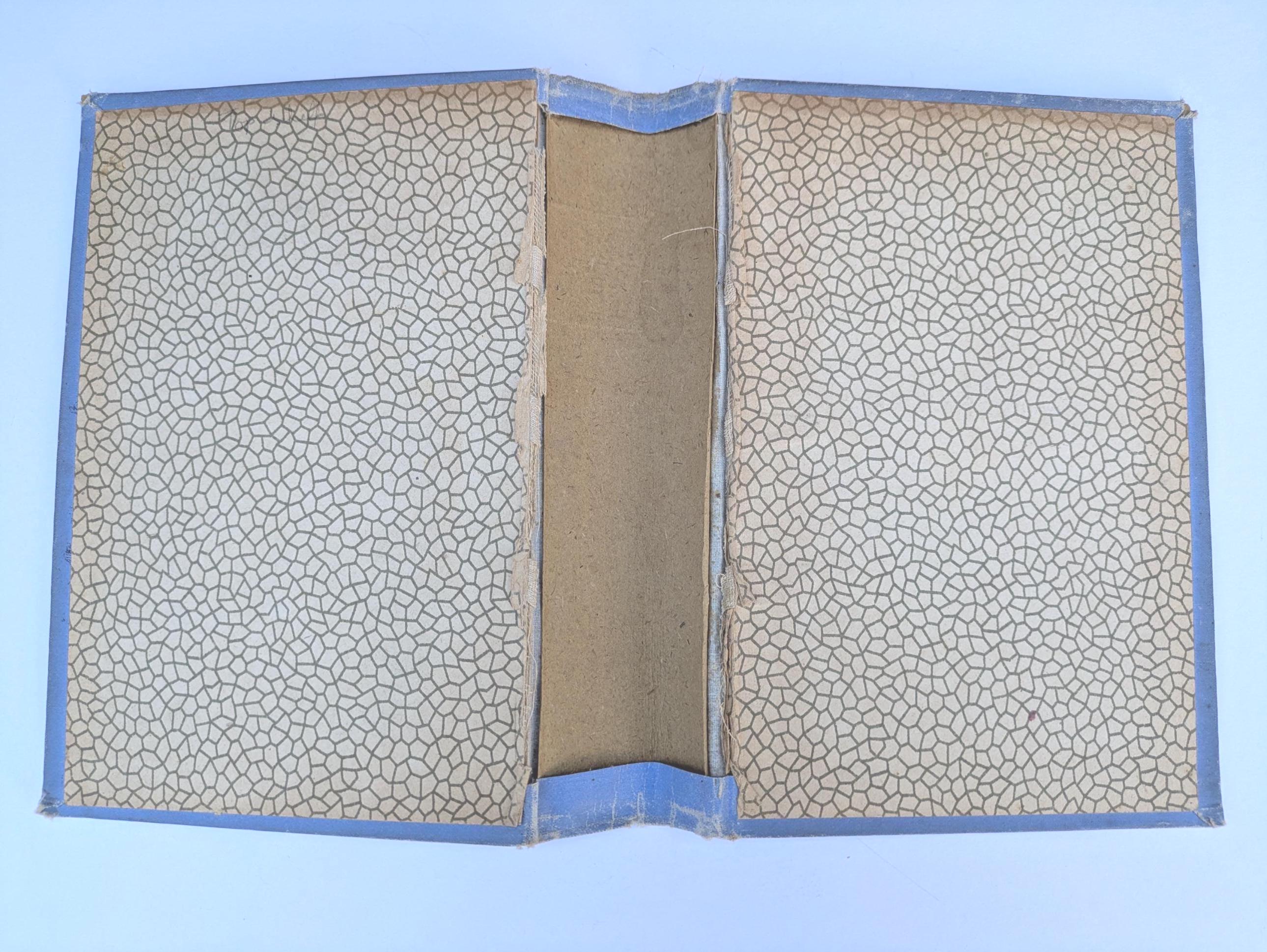 Vintage Old Empty Book Cover Book Boards Junk Journals Craft DIY Book ...