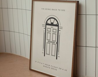 Arctic Monkeys 505 Wall Art Typography Music Poster Home Decor A5 A4 A3 ...