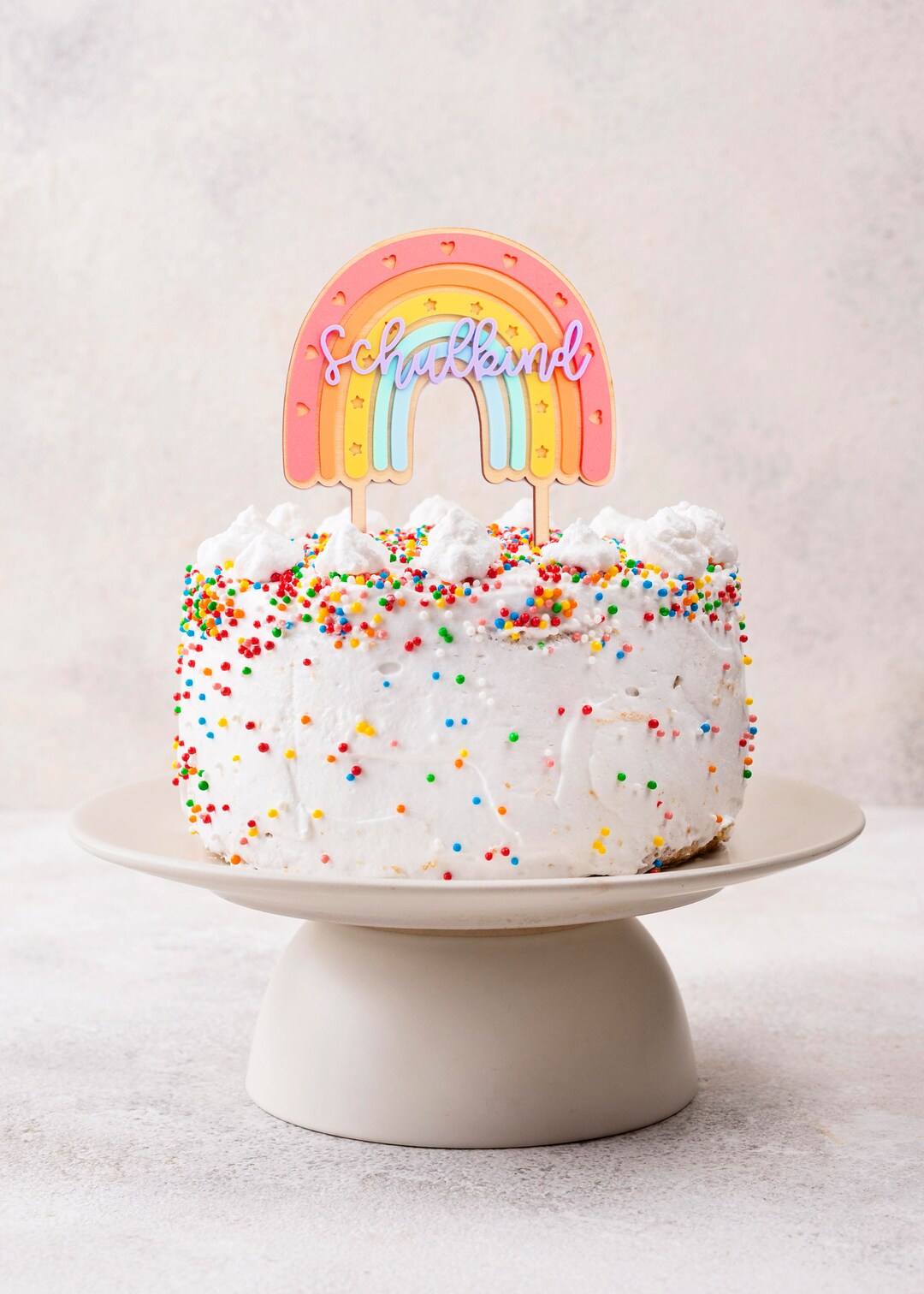 Cake Topper for School Enrollment / School Child Cake Topper With ...