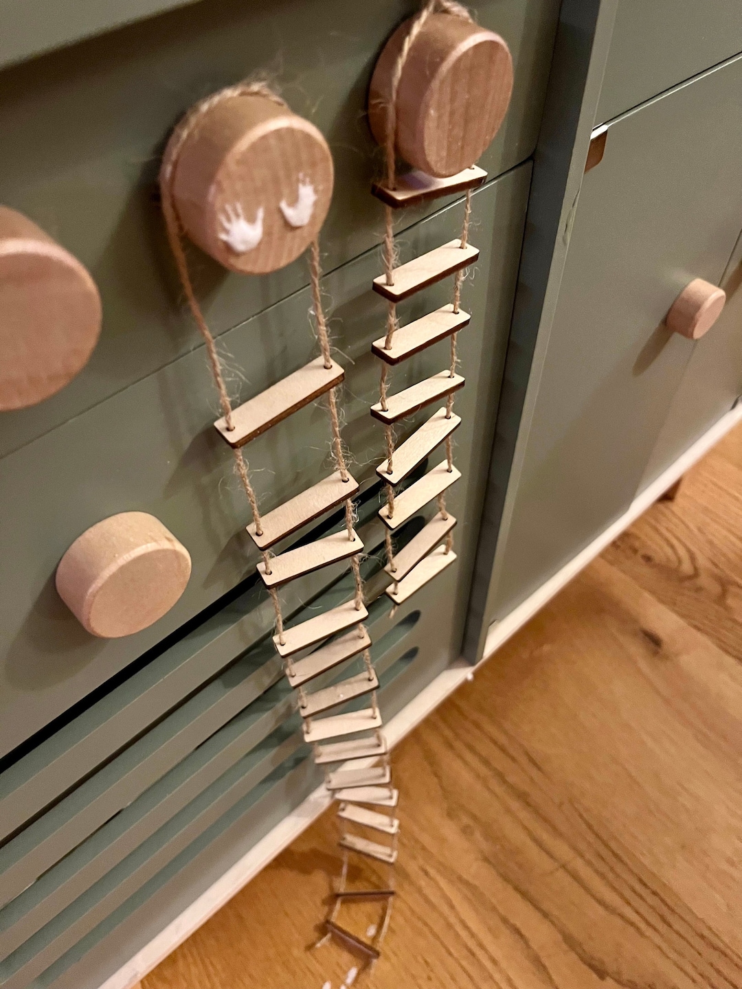 Rope Ladder for Gnome Prank / Miniature Ladder in Different Lengths for ...