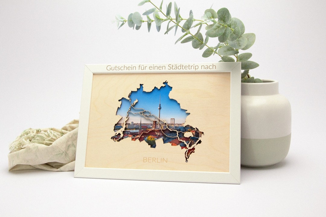 Give the Gift of Time Together Voucher for a Trip to Berlin / Original ...