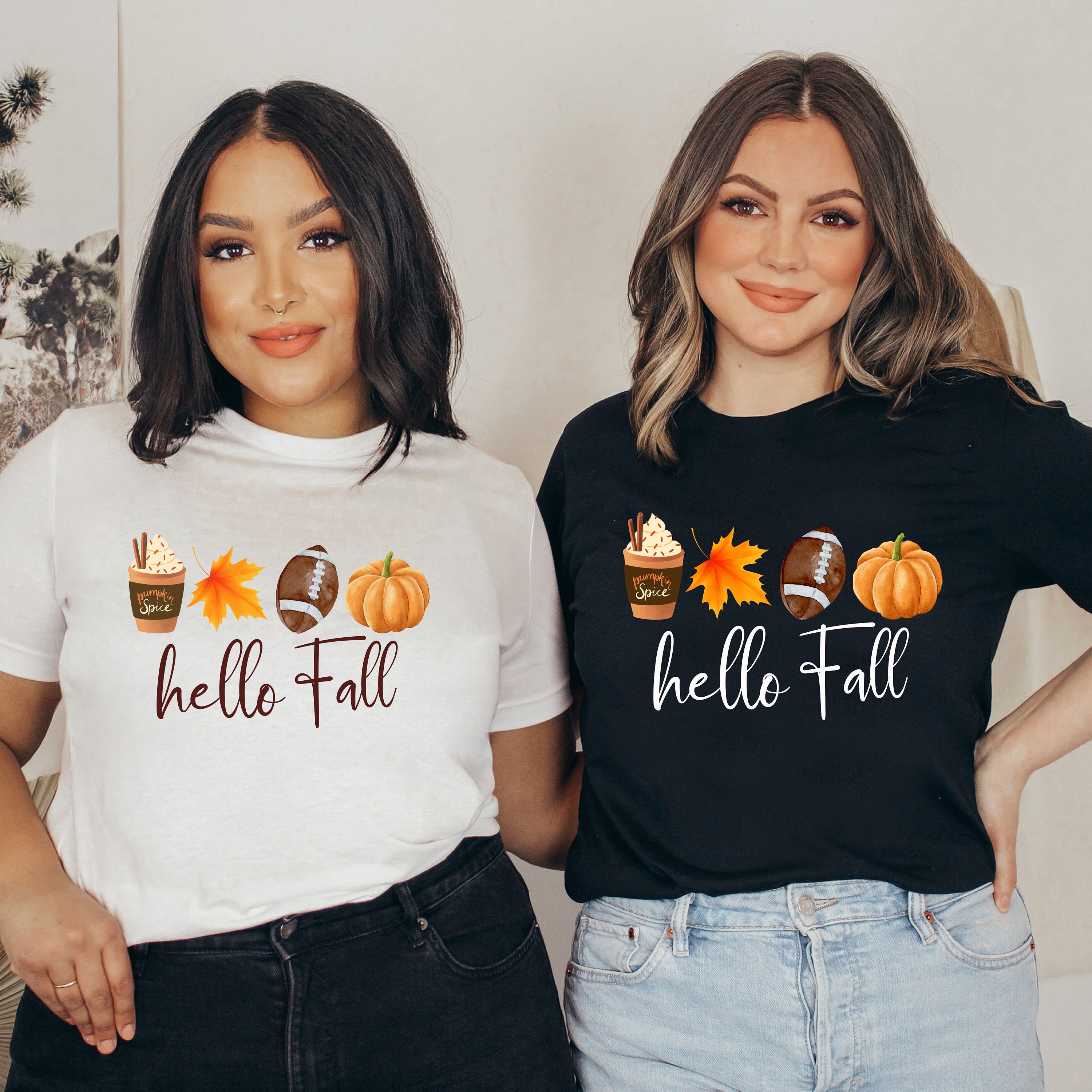 Hello Fall Png Hello Fall Svg Hello Fall Shirt Football Pumpkin Spice ...