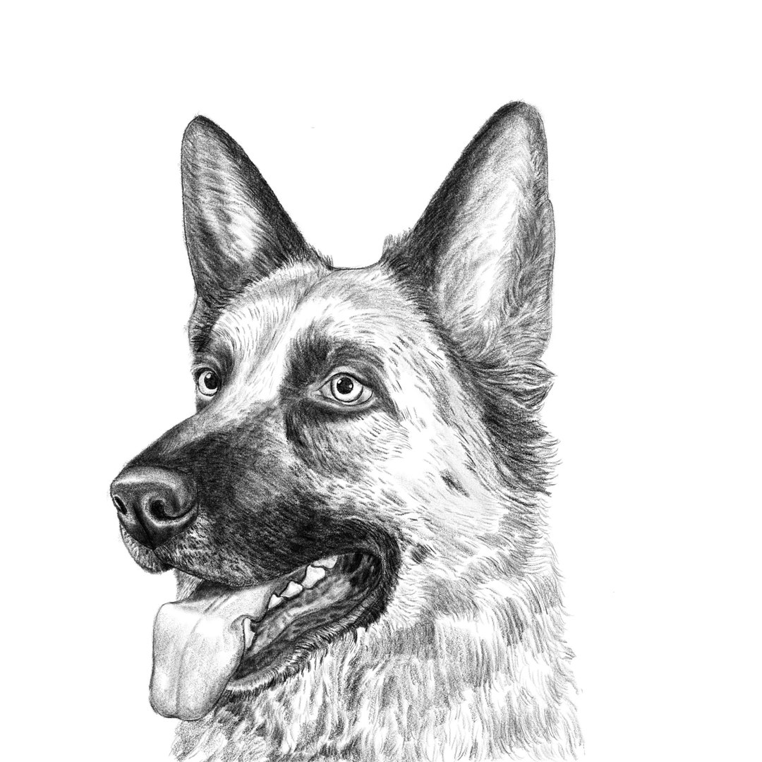 Digital Download German Shepherd German Shepherd Art German Shepherd ...
