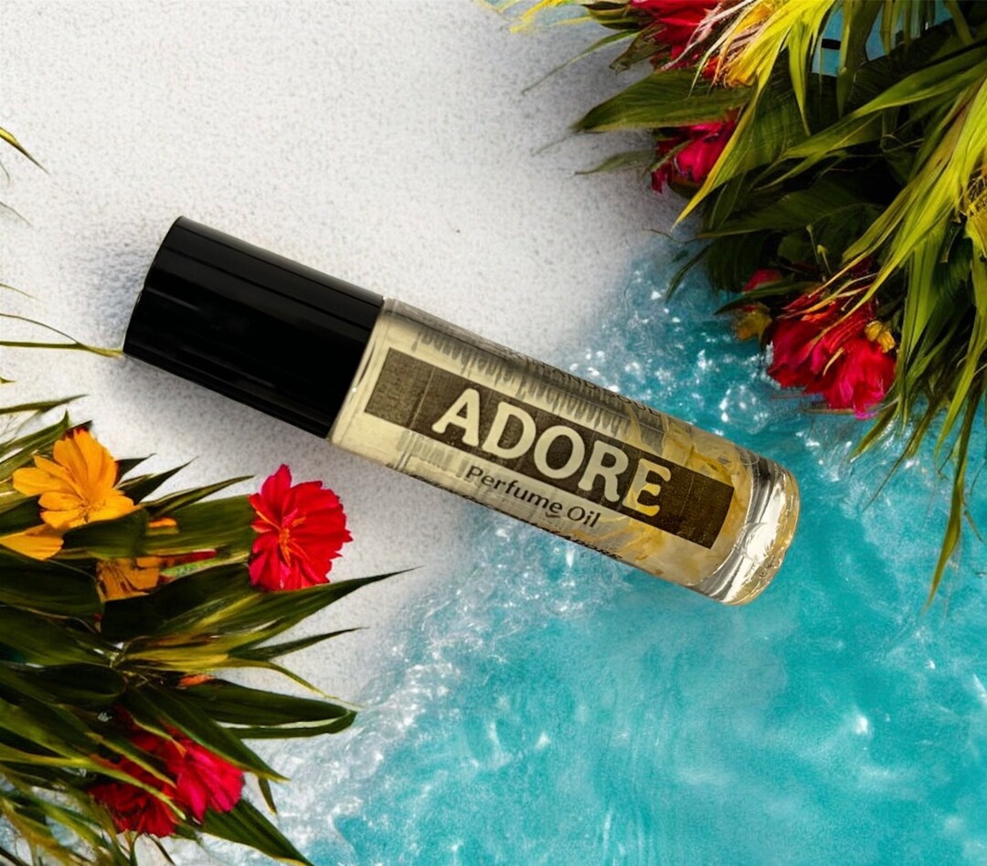 Fruity-floral Perfume Oil | “adore” | Frankincense, Calendula, Rose ...