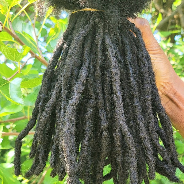 Loc Extensions Human Hair Interlock - Etsy