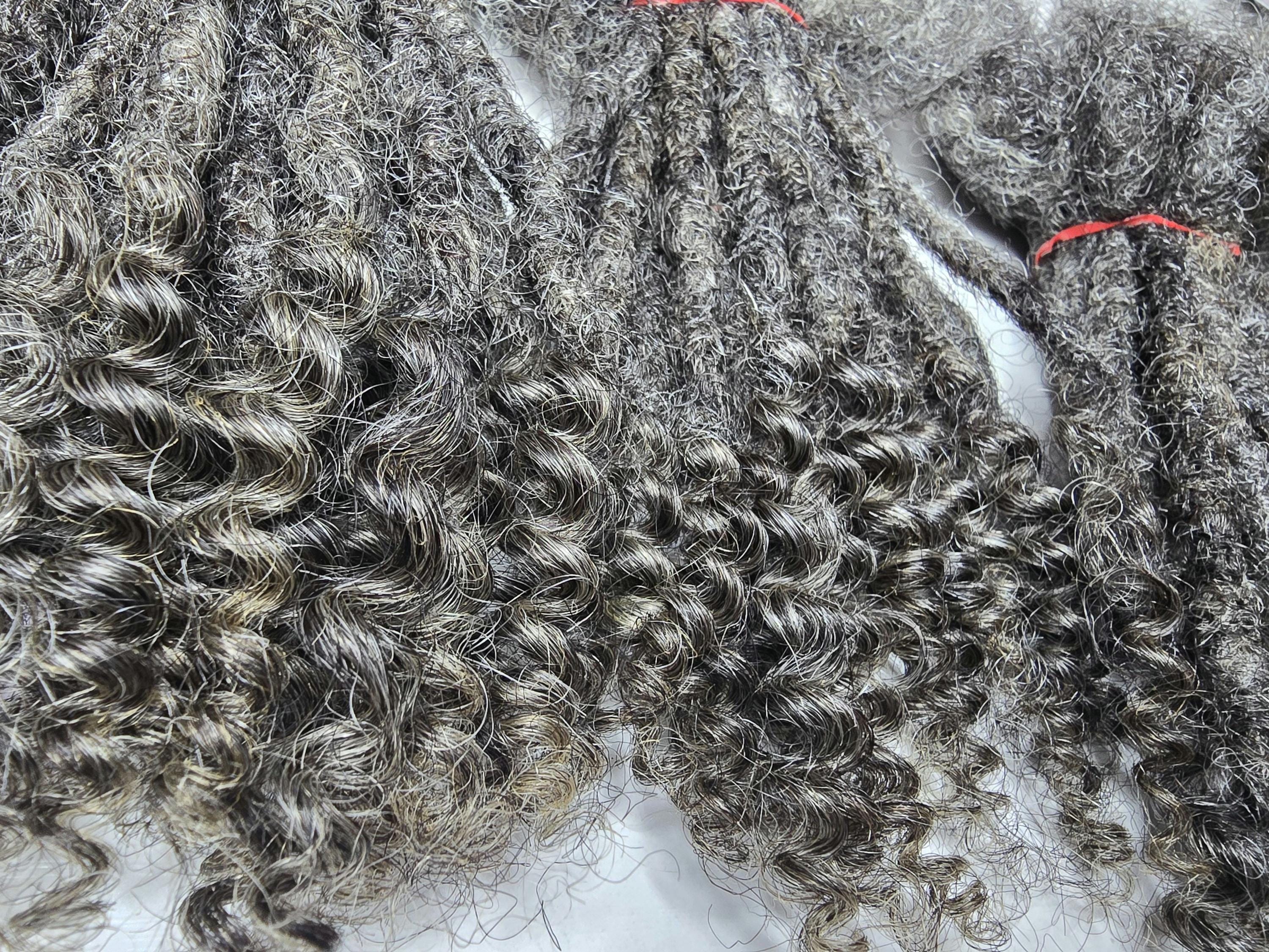 Goddess Loc Extensions Human Hair Curly Tips Loc Extensions 70 per ...