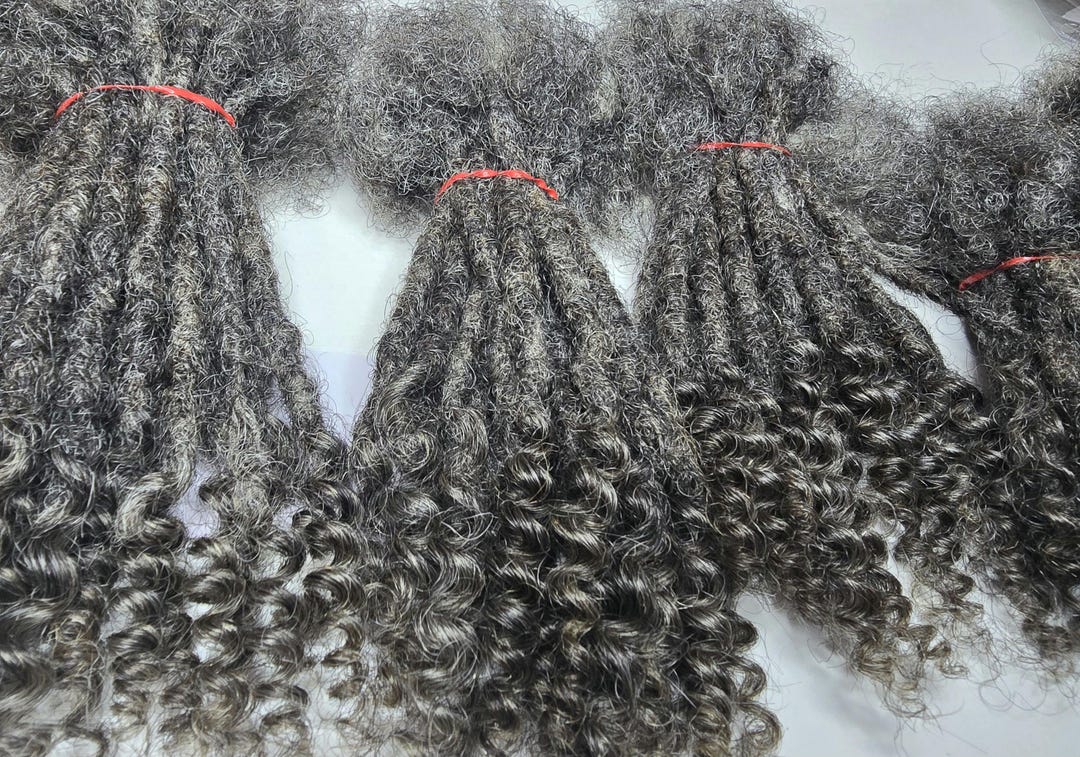 Goddess Loc Extensions Human Hair Curly Tips Loc Extensions 70 per ...