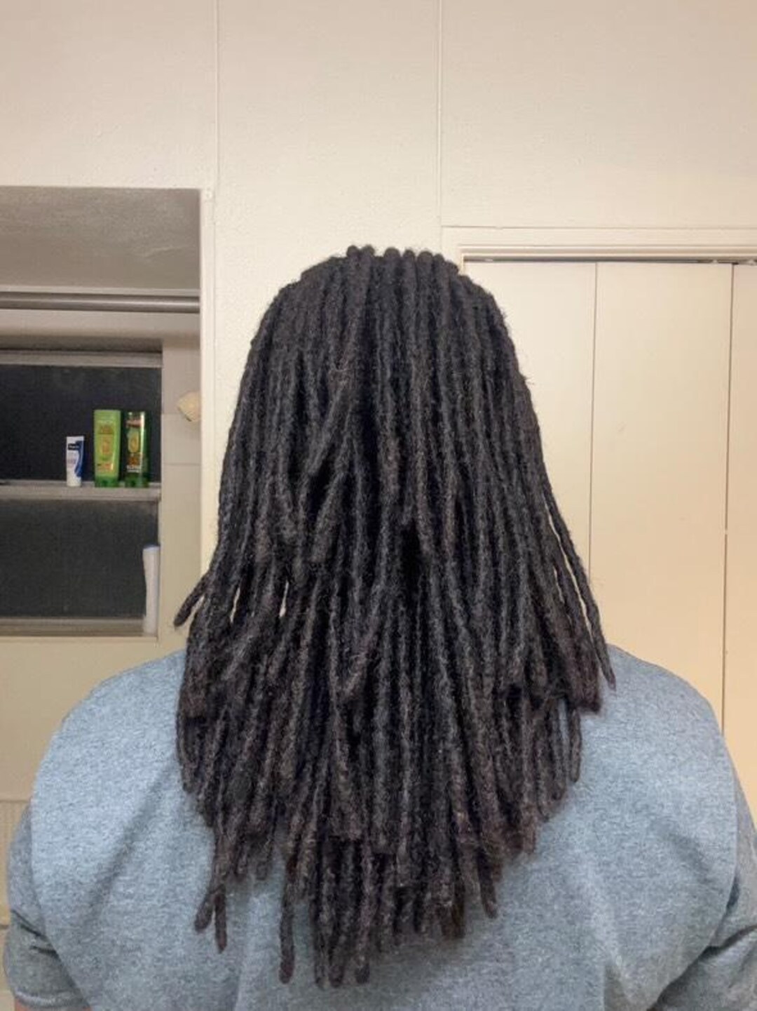 100% Human Hair Interlock Loc Extensions Natural Human Hair Locs ...