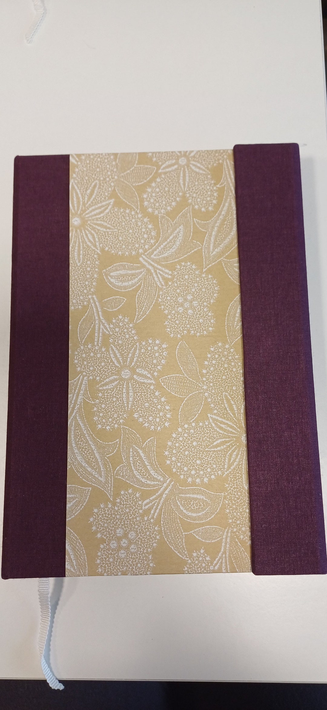 Handmade Chained Paper Notebook With Magnet Back. - Etsy