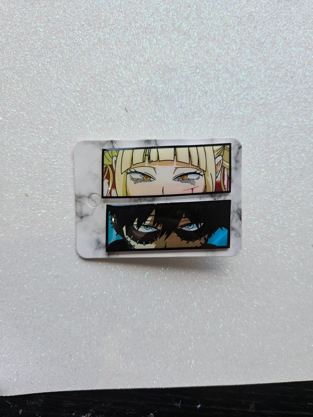 Handmade Anime Eyes Pin Badge Set - Etsy