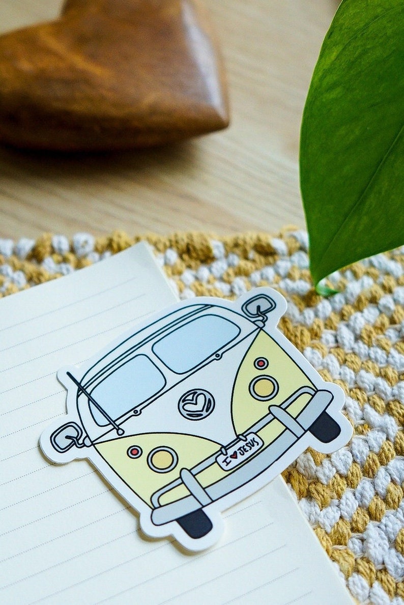 I Love Jesus Van Sticker. Catholic Stickers. Catholic Decals ...