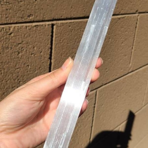 Selenite Wand - Etsy