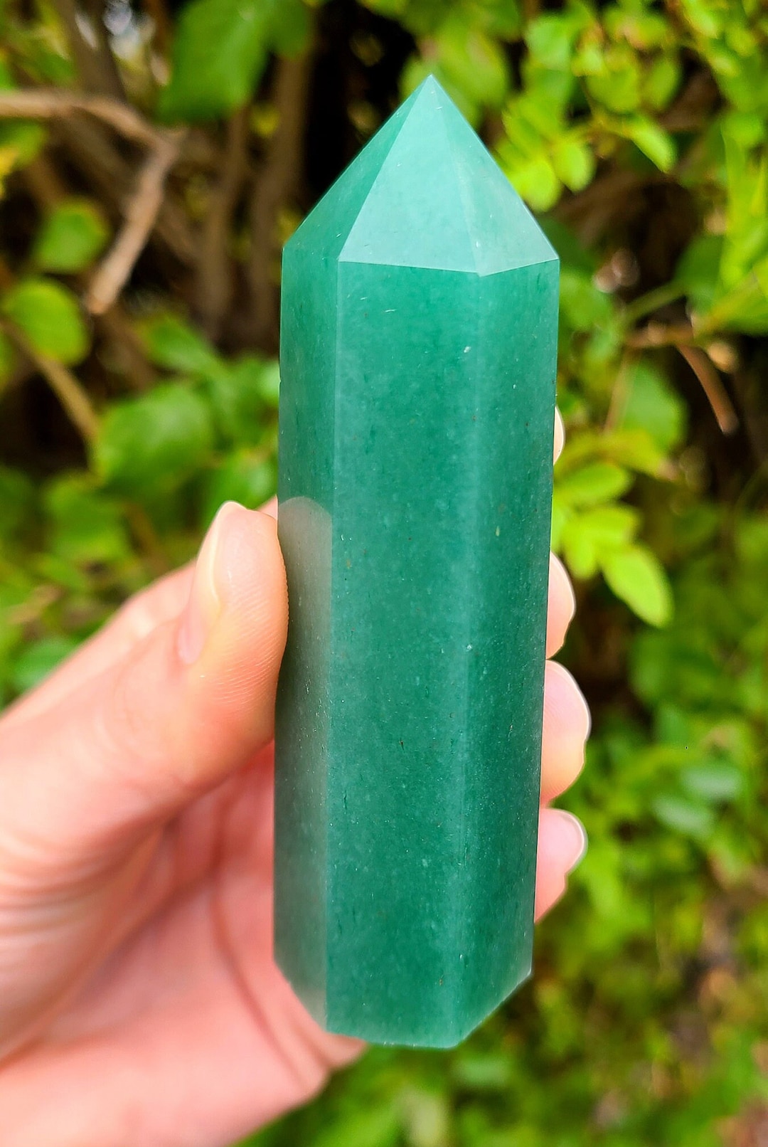 Aventurine Tower, Aventurine Crystal Point, Natural Green Aventurine ...
