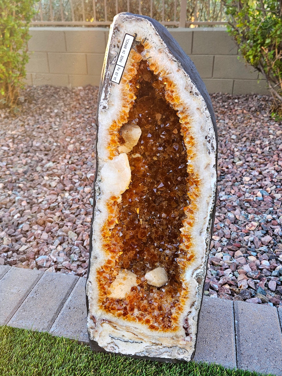 75lb Citrine Cathedral, Large Citrine Crystal - Etsy