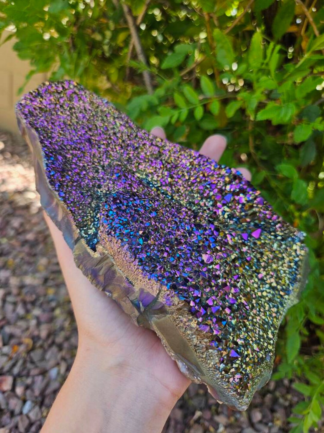 3.2lb Rainbow Titanium Aura Quartz - Etsy