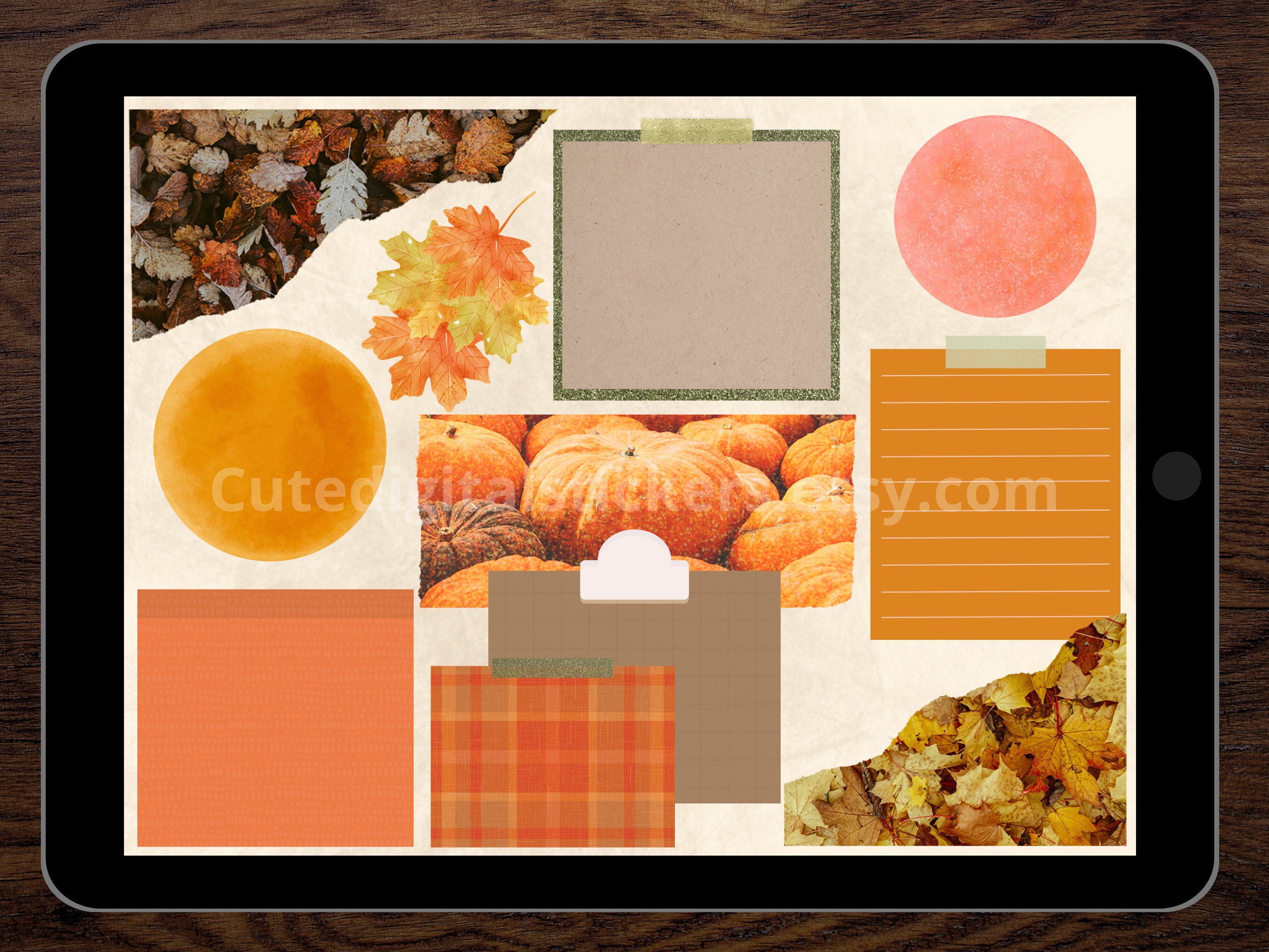 Fall Digital Stickers, Sticky Notes Png, Note Stickers Goodnotes ...