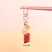 Korean Snacks Keychain | Kawaii Keychain | Cute Accessories | Foodie ...