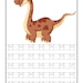 Dino Alphabet Worksheet - Etsy