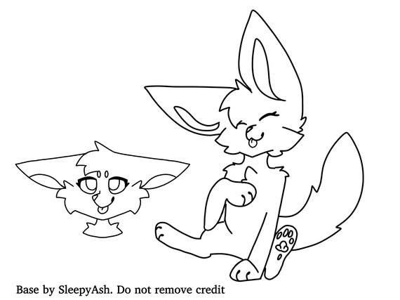 Chibi Fox Base