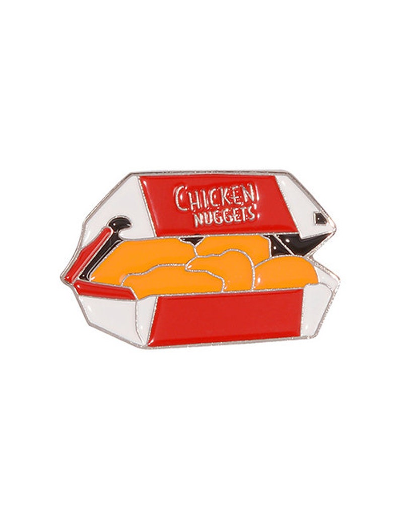 Fast Food Enamel Pins - Etsy