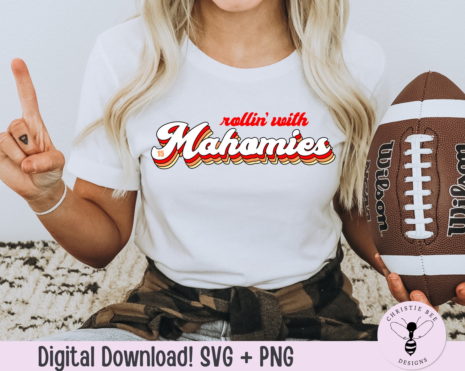 Mahomes SVG, Rollin With Mahomies Retro Svg Png, KC Football Svg Png ...
