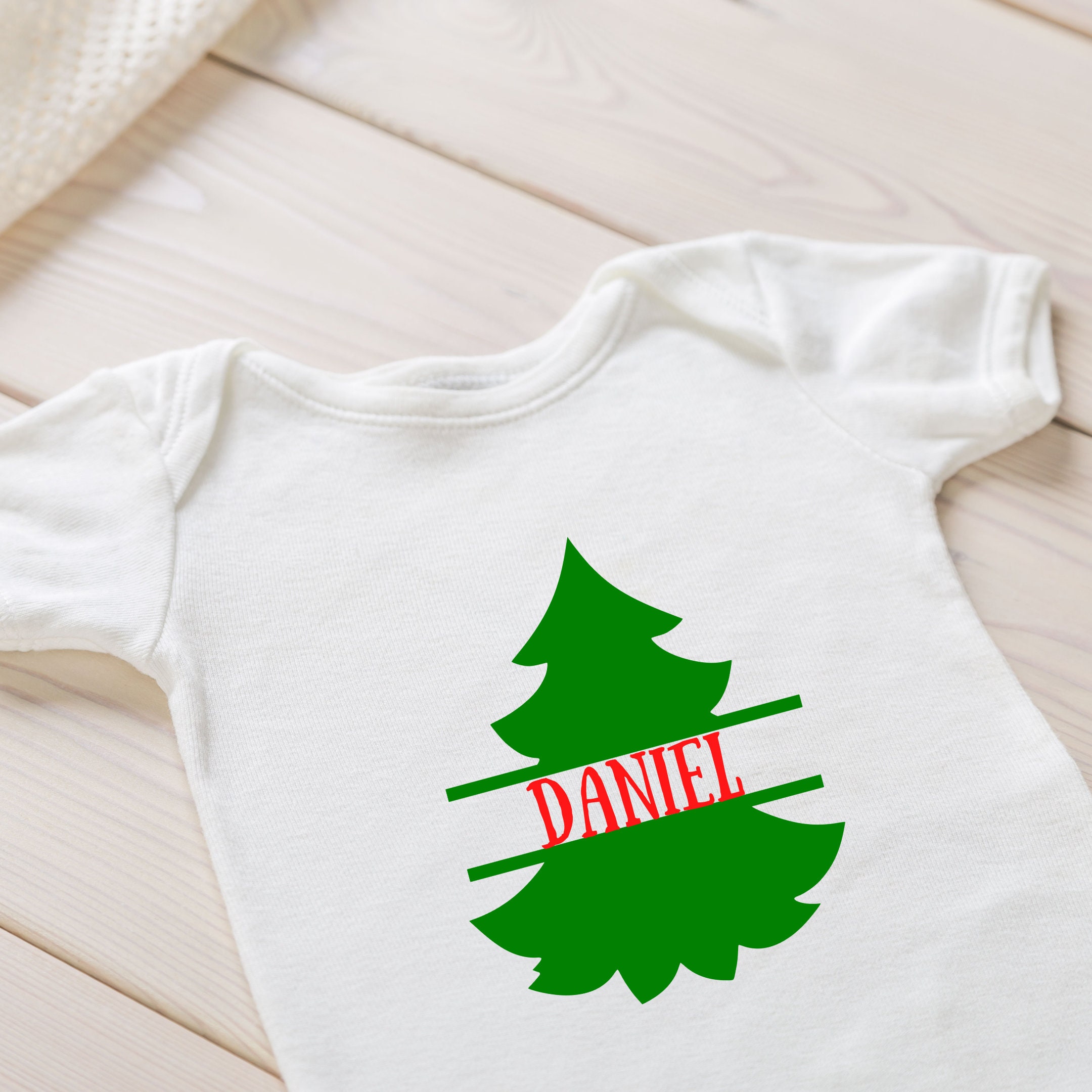 Christmas Tree Name Frame Svg & Png Christmas Tree Cut File - Etsy