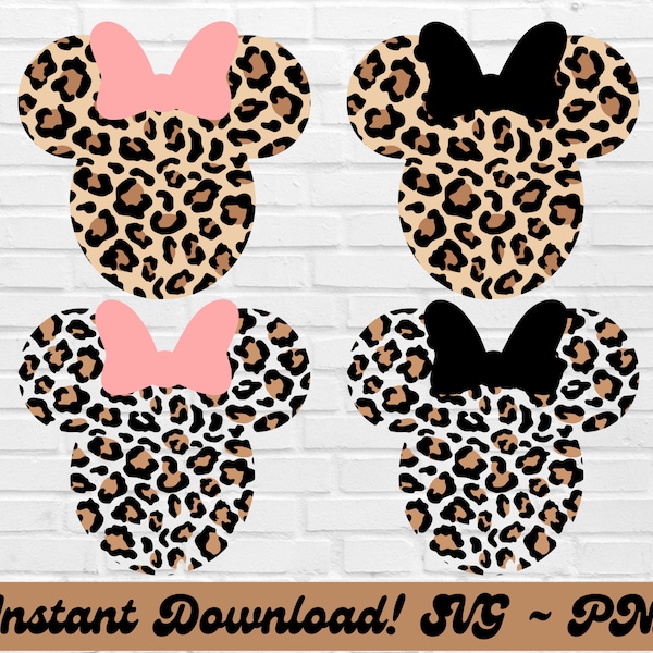 Mini Mouse Ears and Bow - Etsy