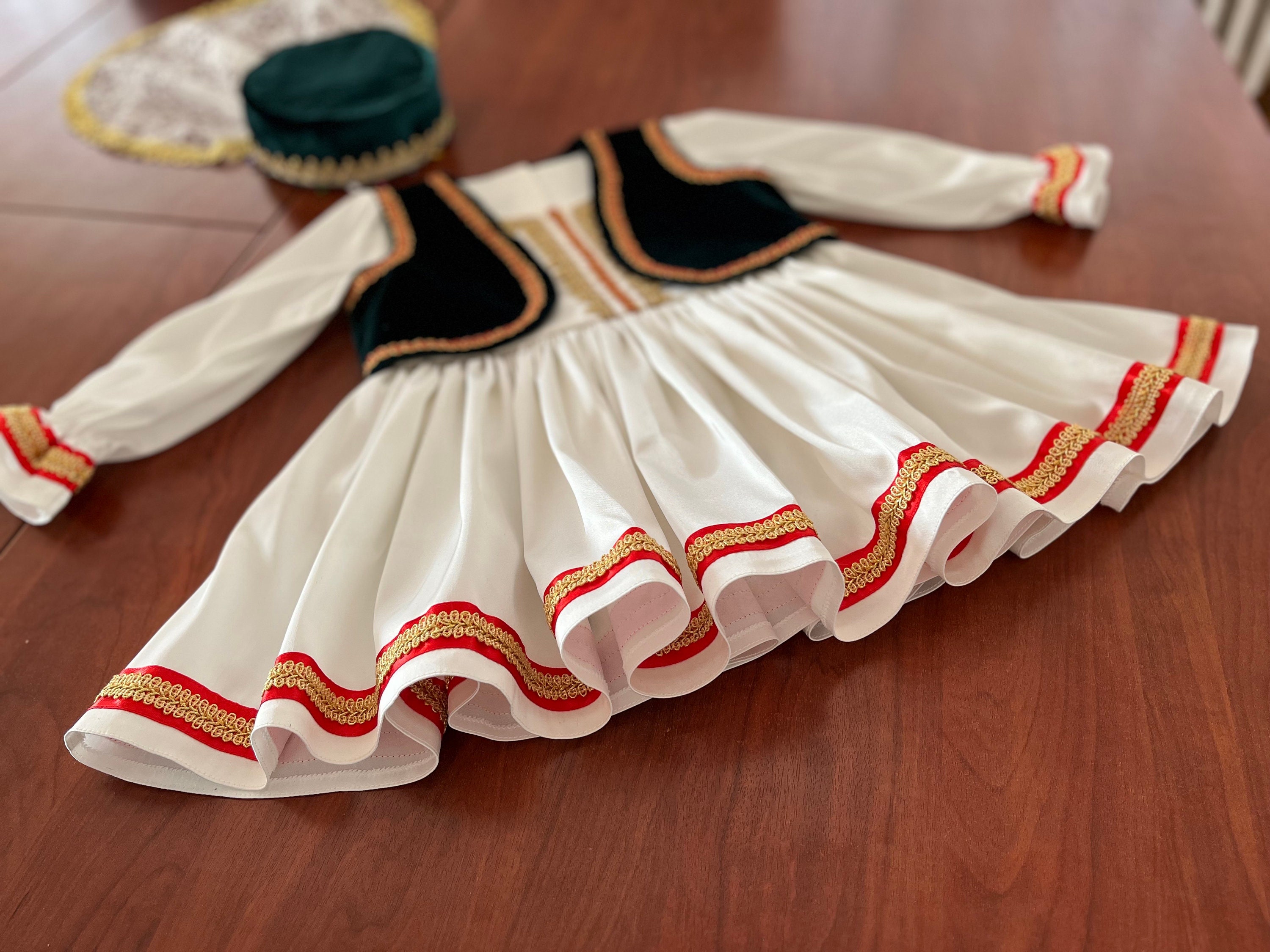 Traditional Persian Dress for Toddler ,ghahar Dresses , Persian Kids ...