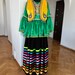 Handmade Rashti Dress: Persian Costume With Velvet Vest - Etsy
