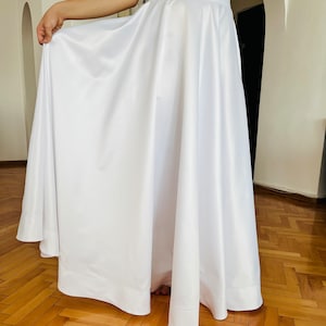 Sufi Dance Skirt , Whirling Skirt, Handmade Sufi Clothes,long and White ...