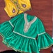 Handmade Rashti Dress: Persian Costume With Velvet Vest - Etsy
