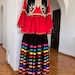 Handmade Rashti Costume: Persian Dress With Velvet Vest - Etsy