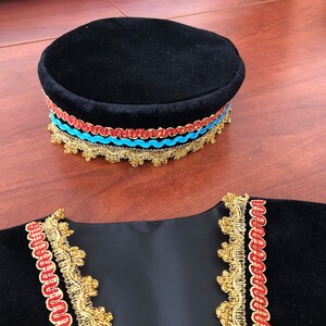 Persian Costume: Traditional Vest and Hat for Nowruz & Yalda - Etsy