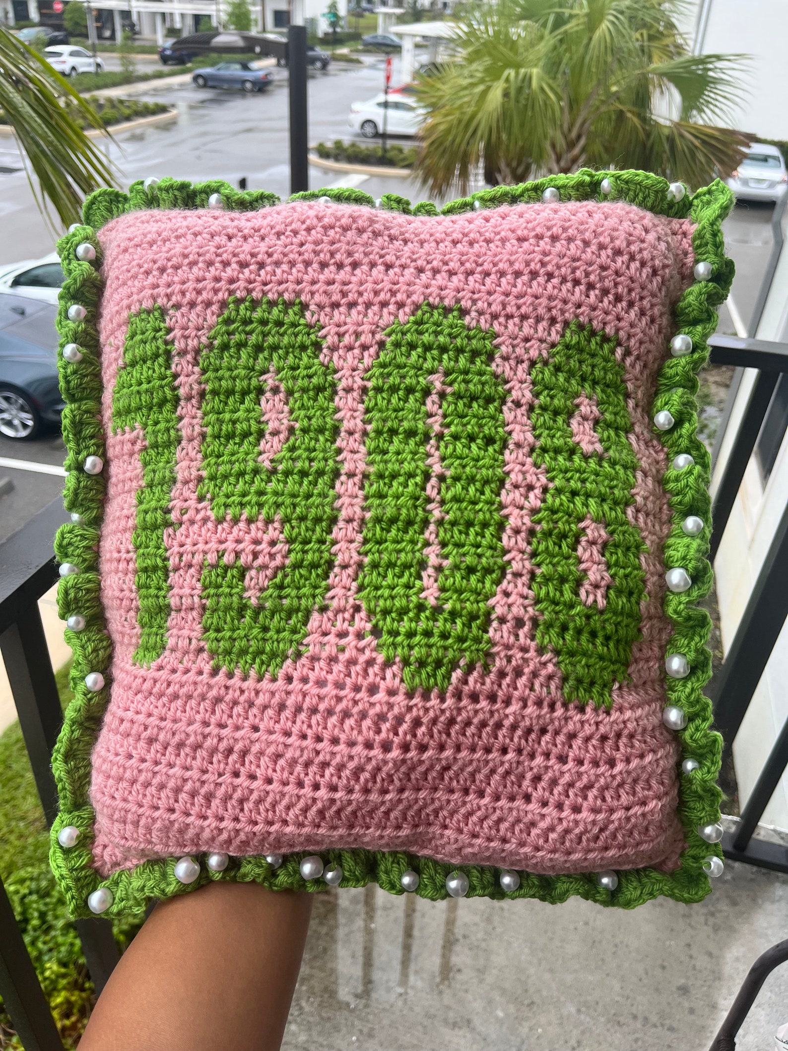 Crochet NPHC/D9 Founding Year Pillow - Etsy