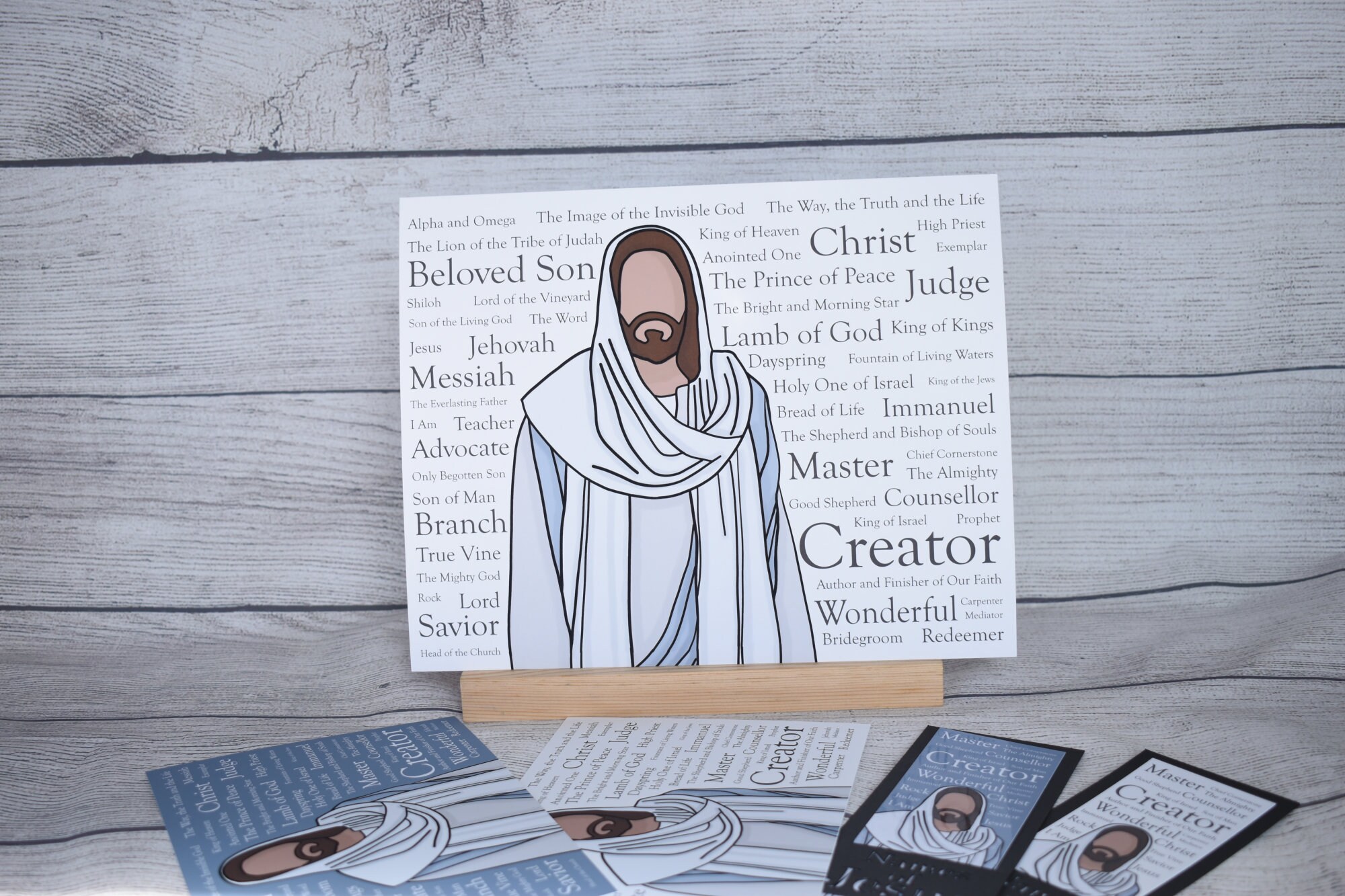 Names of Jesus Art Print - Etsy