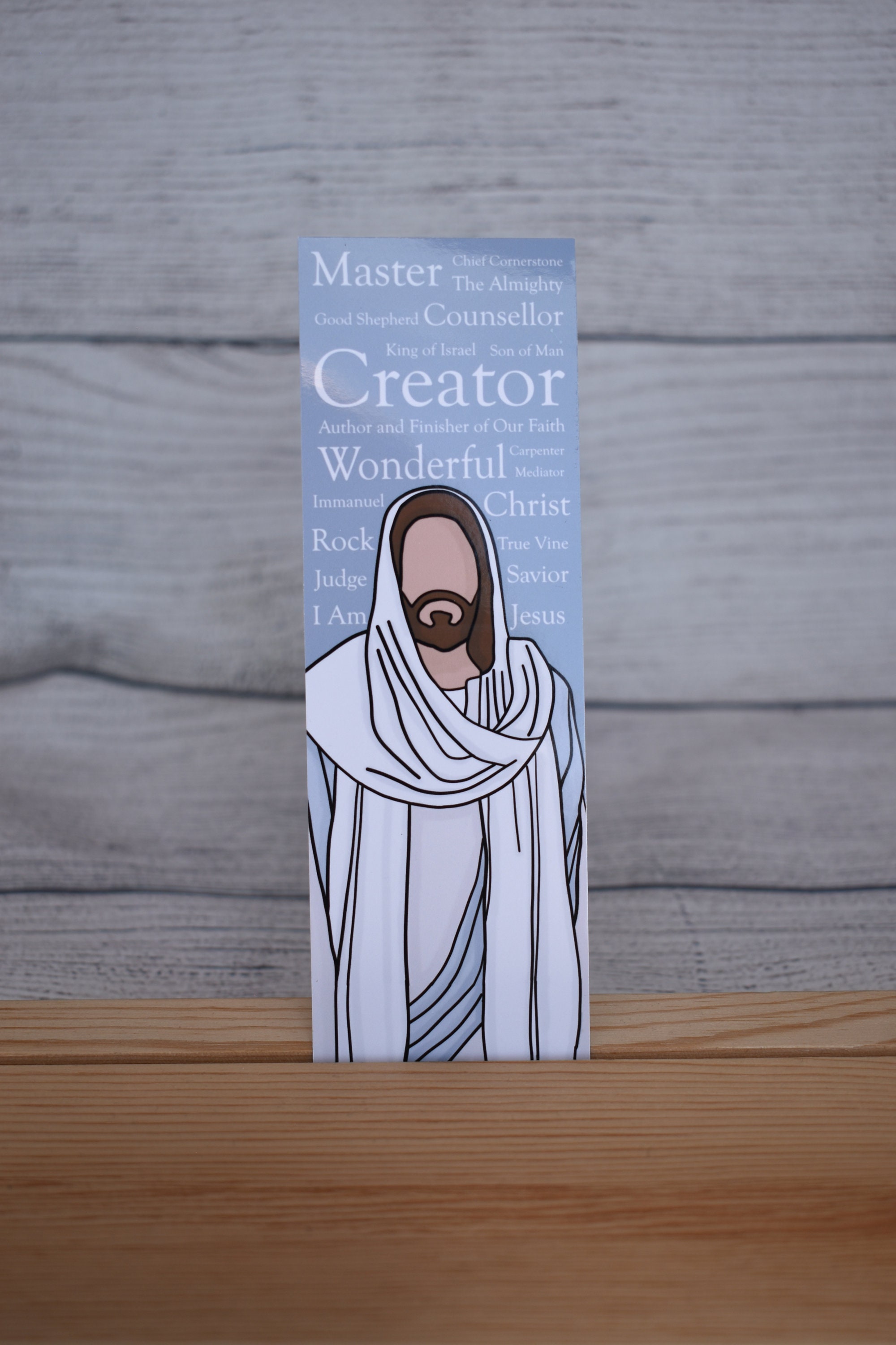 Names of Jesus Bookmark * 2x6 Inch Bookmark *double-sided - Etsy