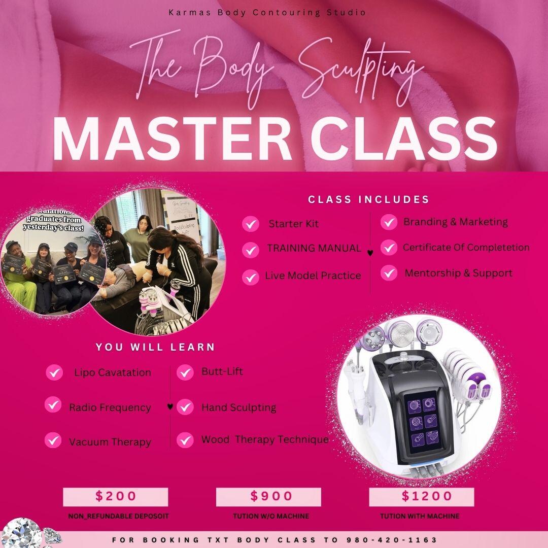 DIY Body Sculpting Training Flyer, Body Contouring Course Flyer, Body ...