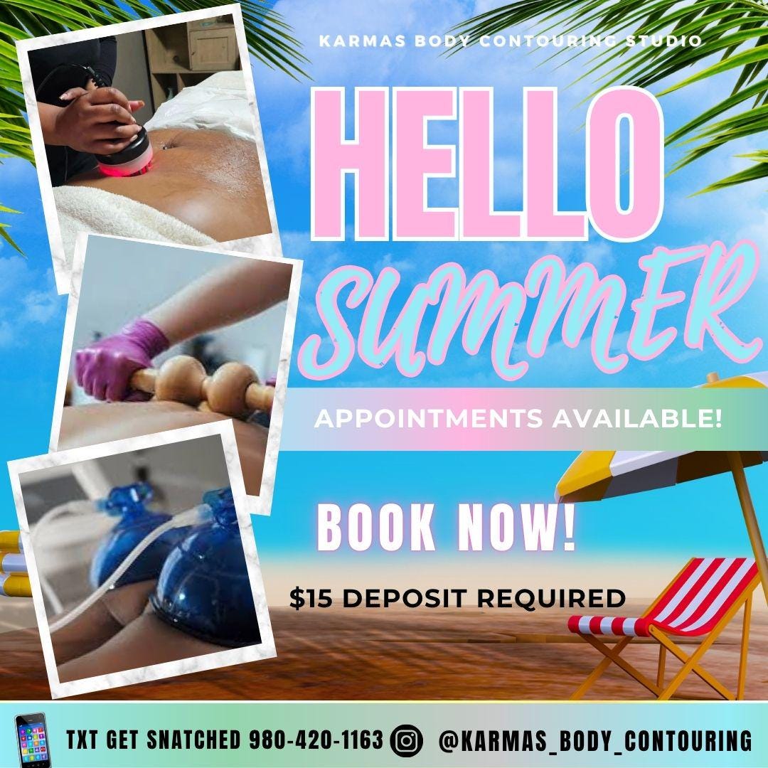 Summer Body Sculpting Flyer, Body Contouring Template, DIY Template ...