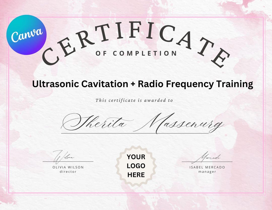 Aesthetics Training Certificates - Etsy