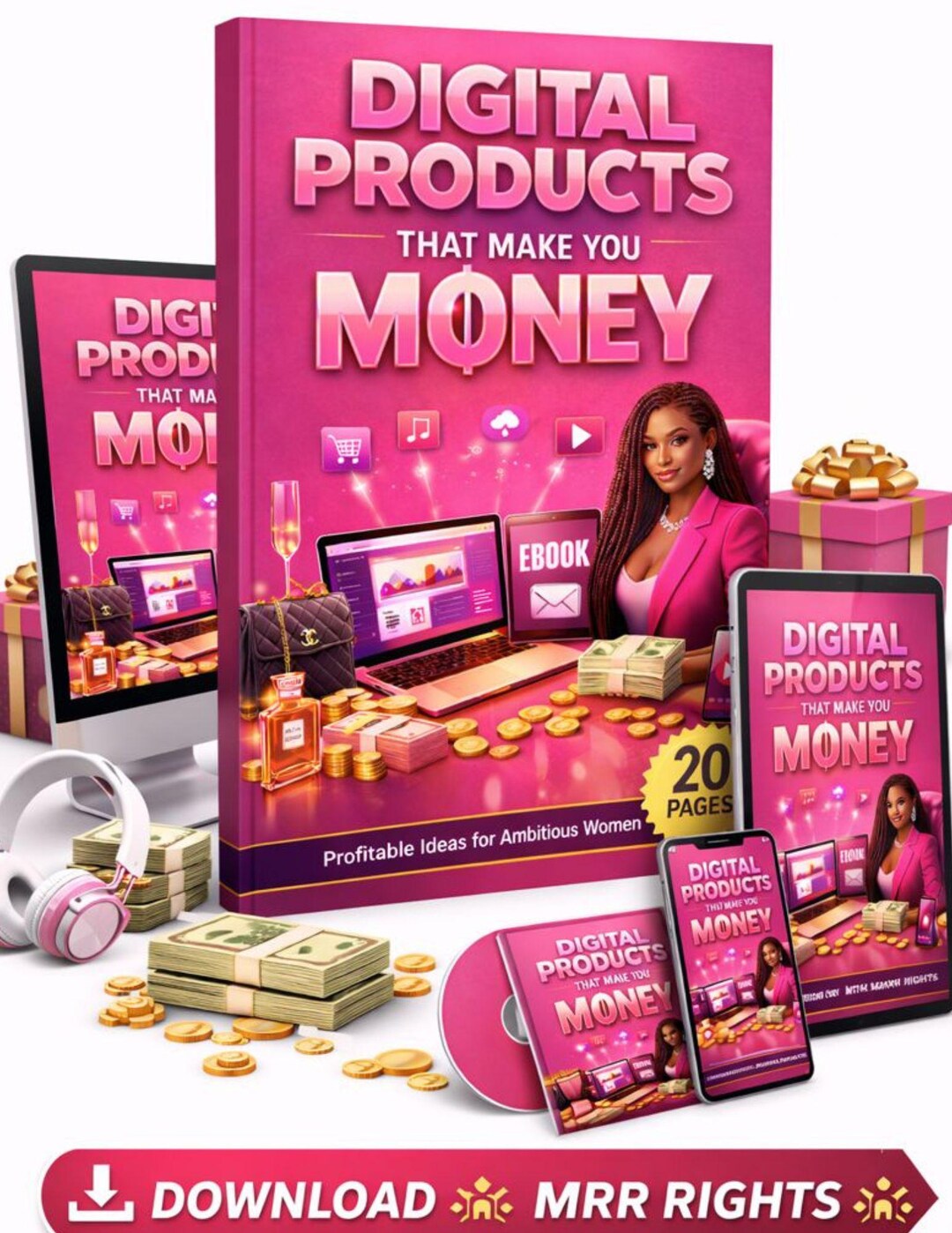 Digital Products That Make You Money | 20-page Ebook + MRR Rights ...