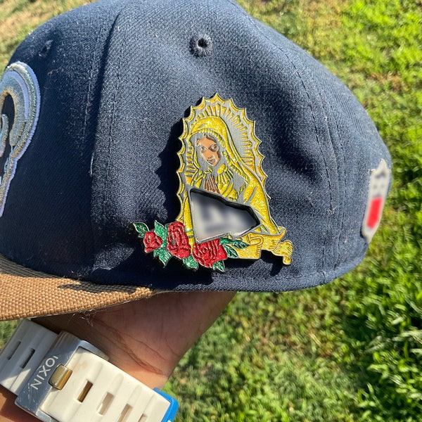 Virgin Mary Pin and Badges - Etsy