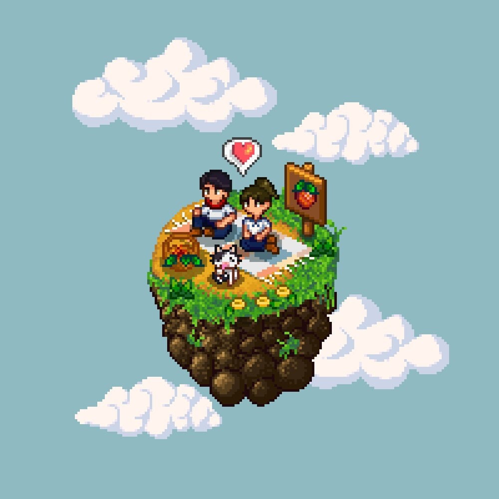 Stardew Valley Farm [small] | Pixel Art Farm | Custom Art | Commission ...