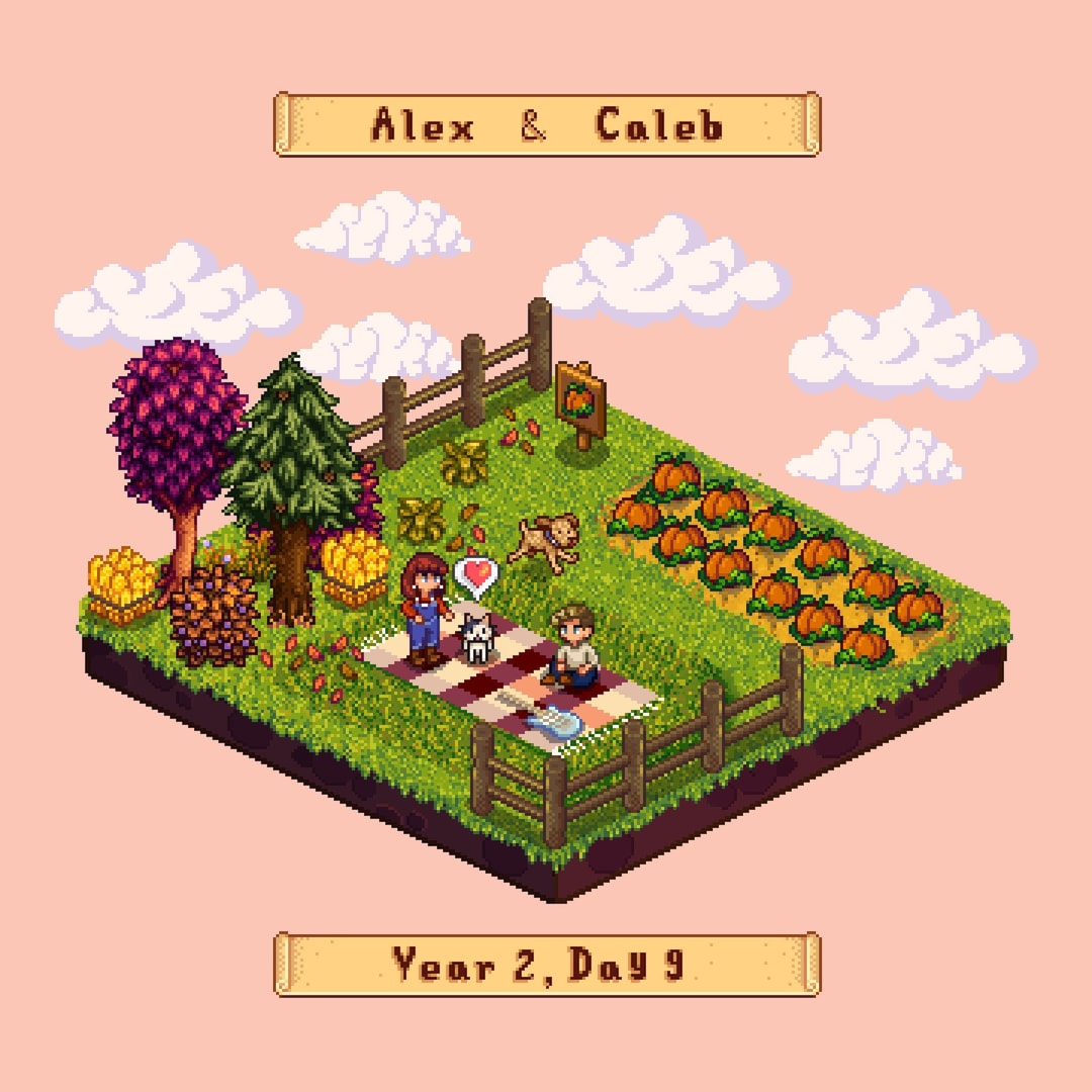Stardew Valley Farm [medium] | Pixel Art Farm | Custom Art | Commission ...