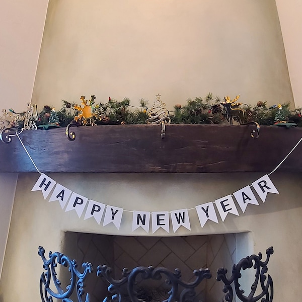Happy New Year Banner - Etsy