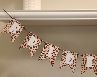Mrs. Cheetah Print - Etsy