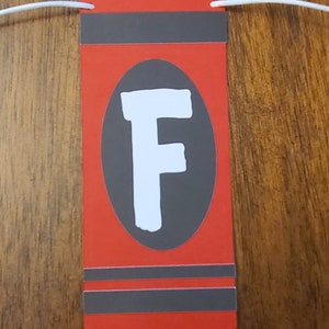 Customizable Crayon Banner: First Day of School, Birthday Party Decor ...